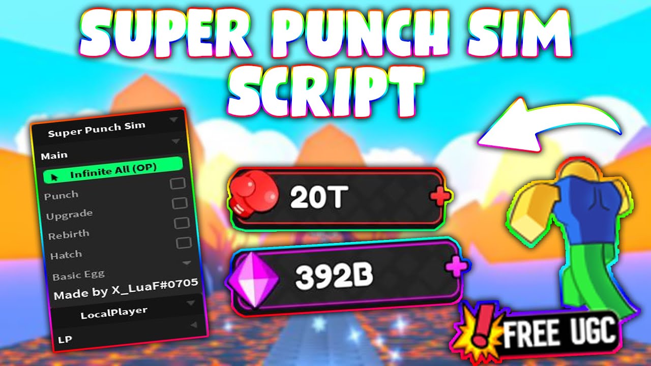 *NEW* SUPER PUNCH SIMULATOR Script (PASTEBIN 2023) (INFINITE, AUTOFARM ...