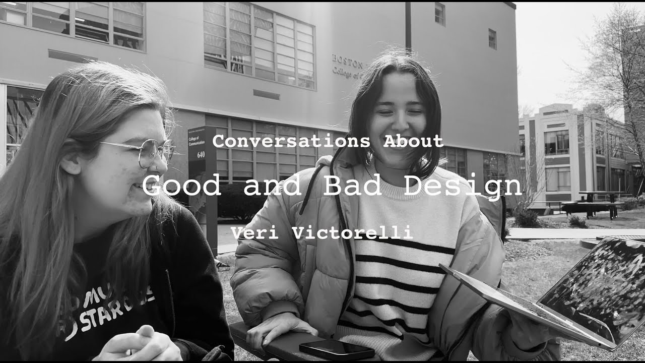 Conversations about Good and Bad Design - YouTube