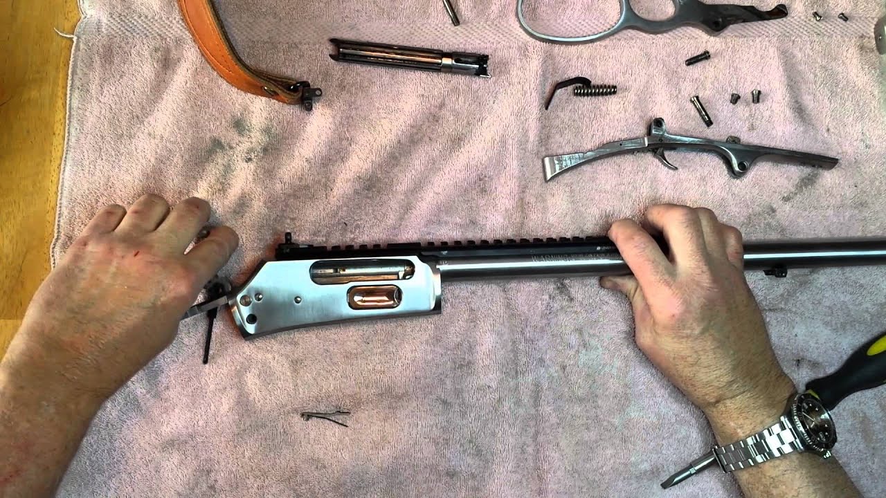 Disassembly of Marlin 1895 45-70 - YouTube