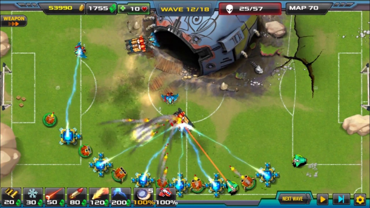 Alien war_Tower defense1 - YouTube