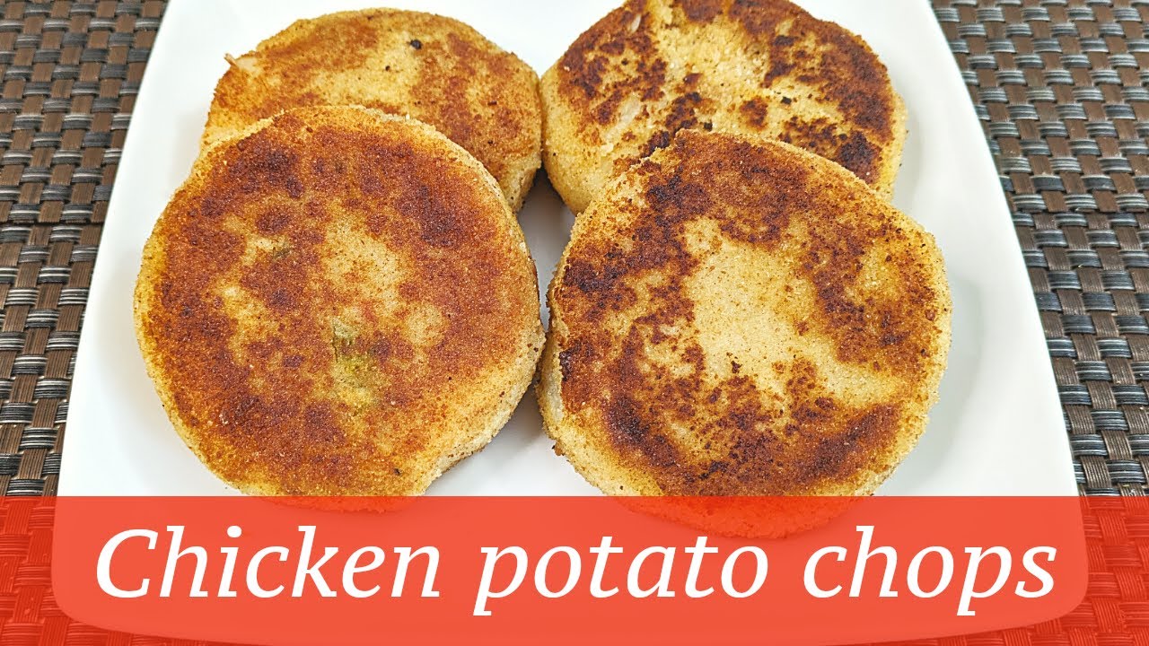Homemade chicken potato chops | Chicken chops - YouTube