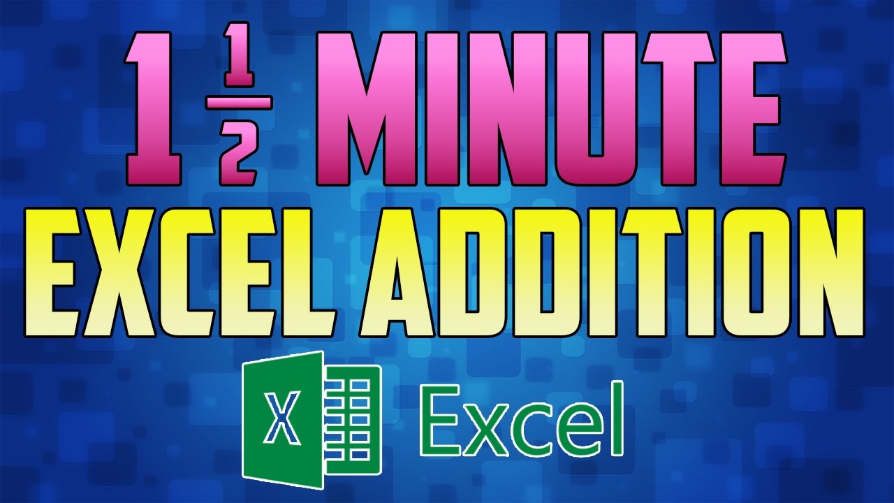 Excel 2016 How To Add Numbers Adding Cells YouTube excel-2016-how-to-add-numbers-adding-cells-youtube