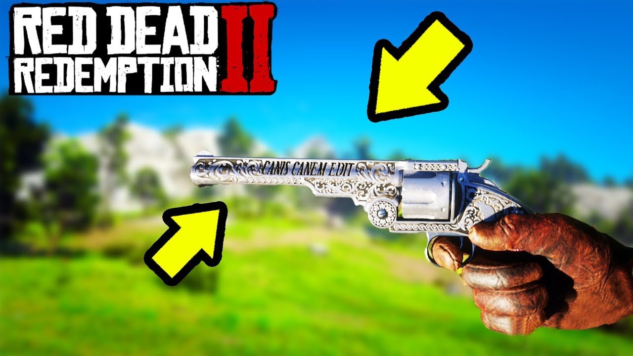 SECRET REVOLVER FOUND IN Red Dead Redemption 2! - YouTube