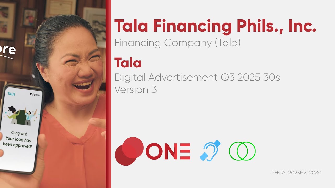 Tala Digital Ad Q3 2025 30s (Philippines, Version 3) [BCC/ST] - YouTube