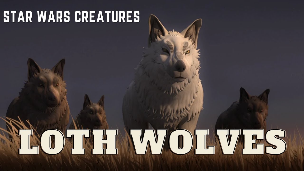 Loth Wolves | Star Wars creatures - YouTube
