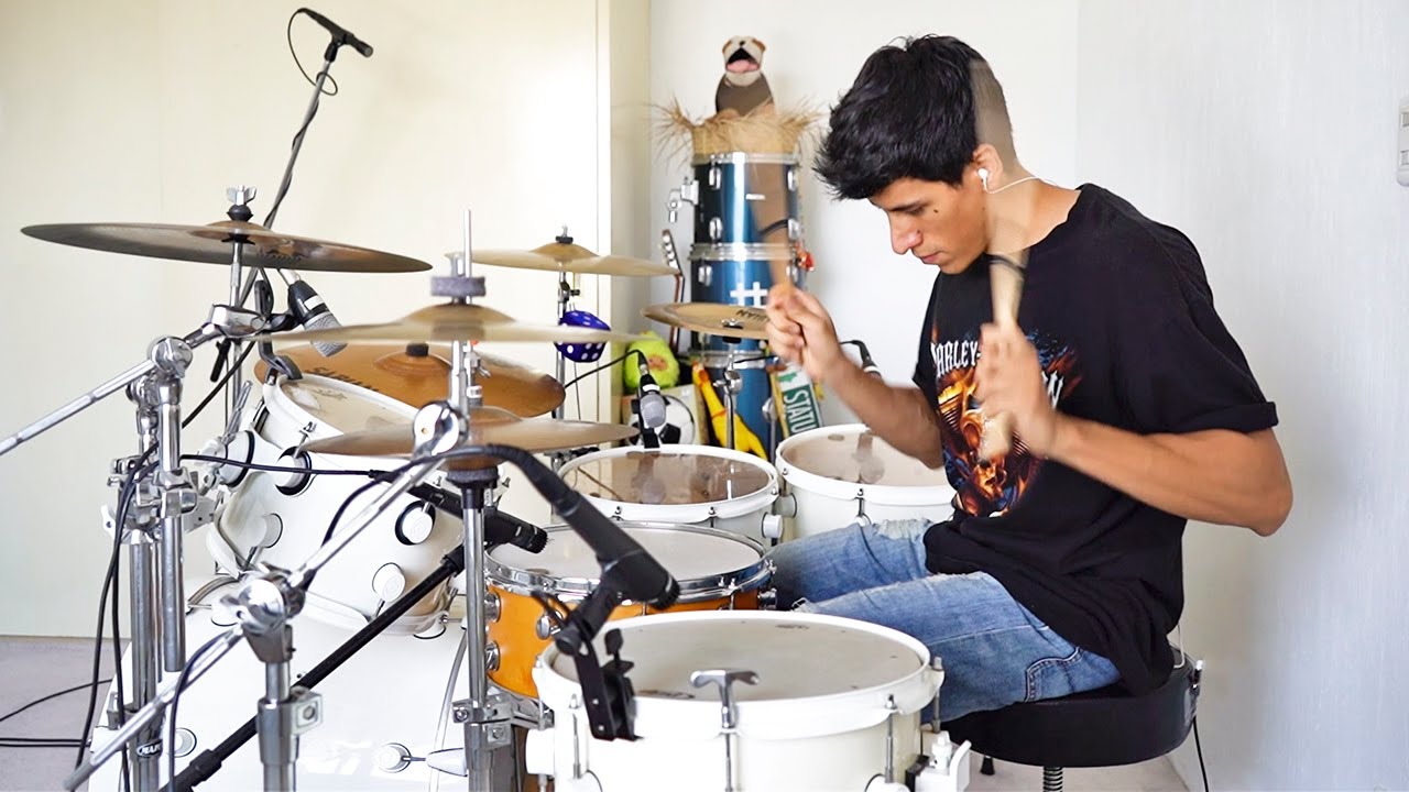 FAINT - Linkin Park | Alejandro Drum Cover - YouTube