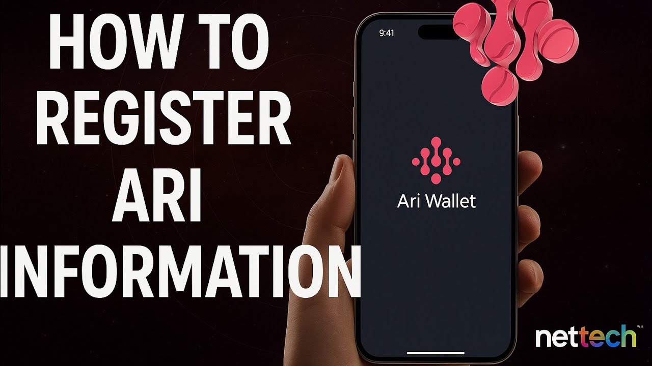 How to Register Ari Wallet Information || Ari Wallet || In-app Task ...