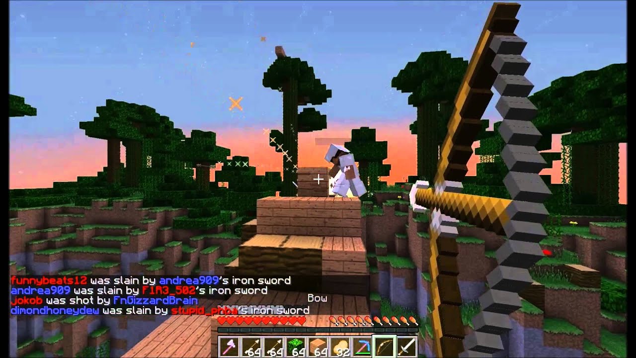 Minecraft: Hardcore PvP Battle 2! BOOYAA! - YouTube