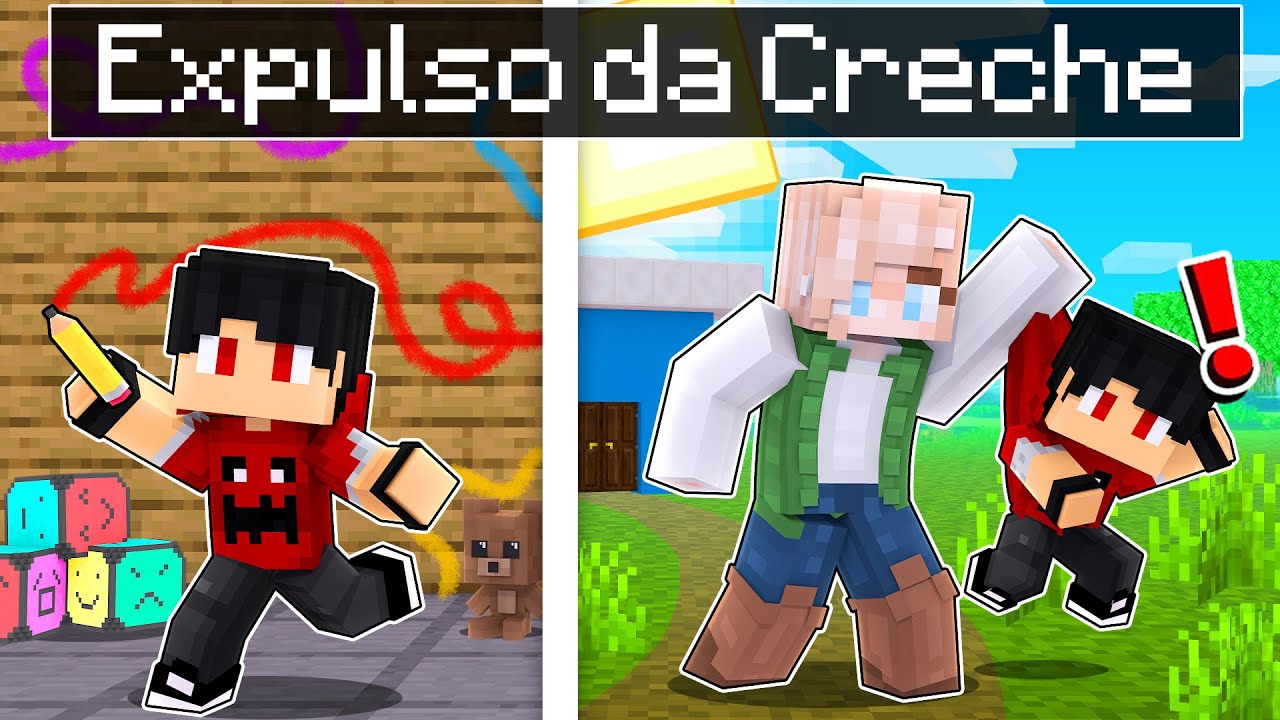 P3dru Foi Expulso Da Creche No Minecraft Youtube
