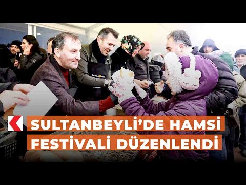 Sultanbeyli’de hamsi festivali düzenlendi