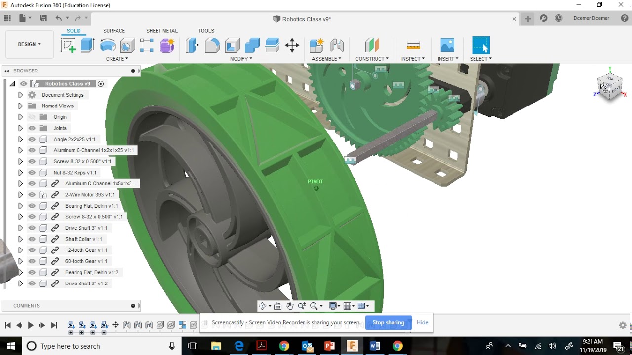 Fusion Guide - VEX Assembly 6 - YouTube