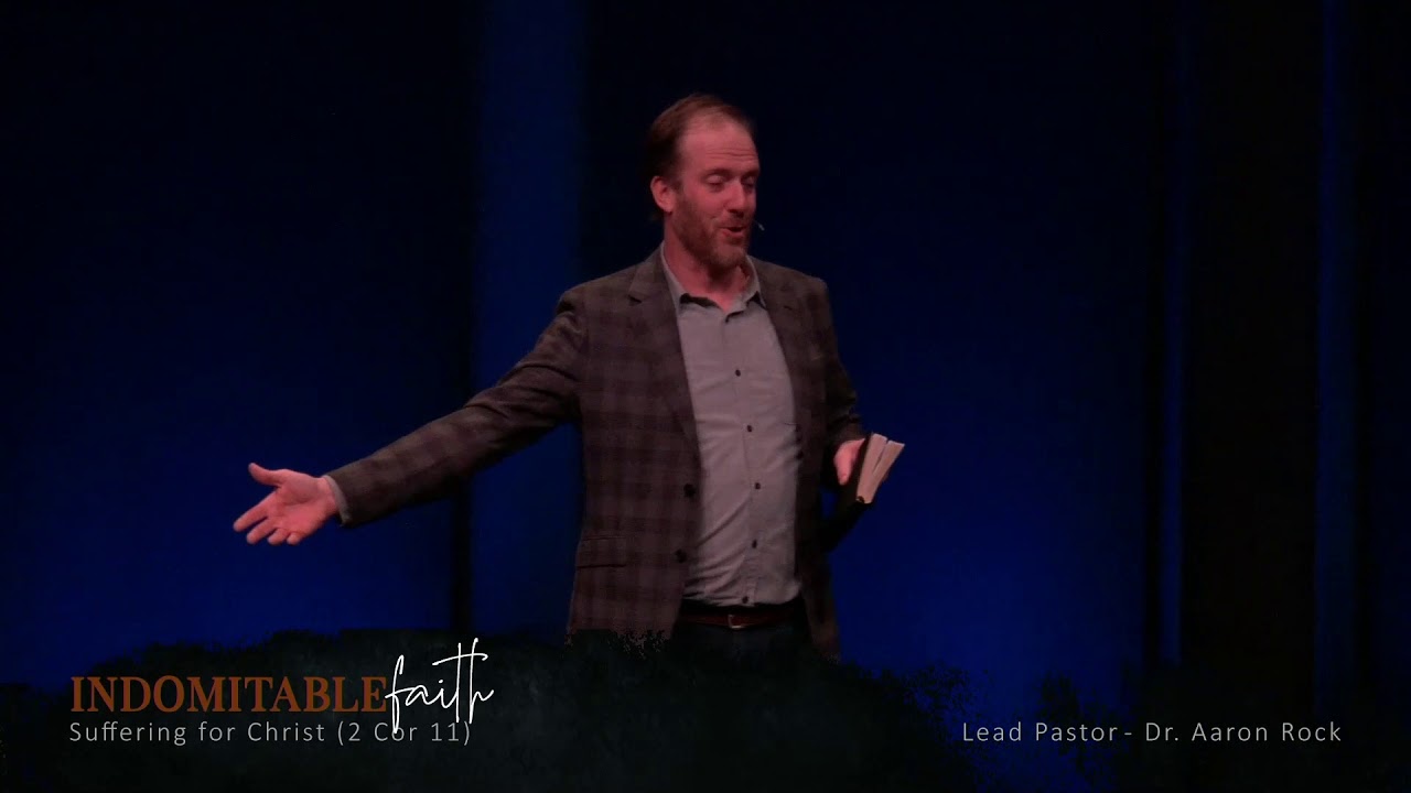 Suffering for Christ | Dr. Aaron Rock - YouTube