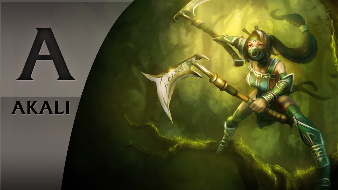 A to Z #3 - Akali, Lvl 6 Noob Champ [ AP MID ] - YouTube