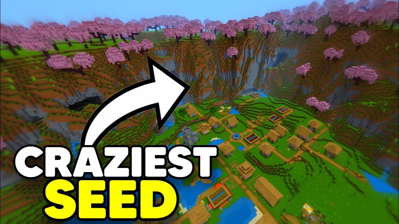 TOP 4 "Craziest" Minecraft Seeds 🤯 1.20/1.21 - YouTube