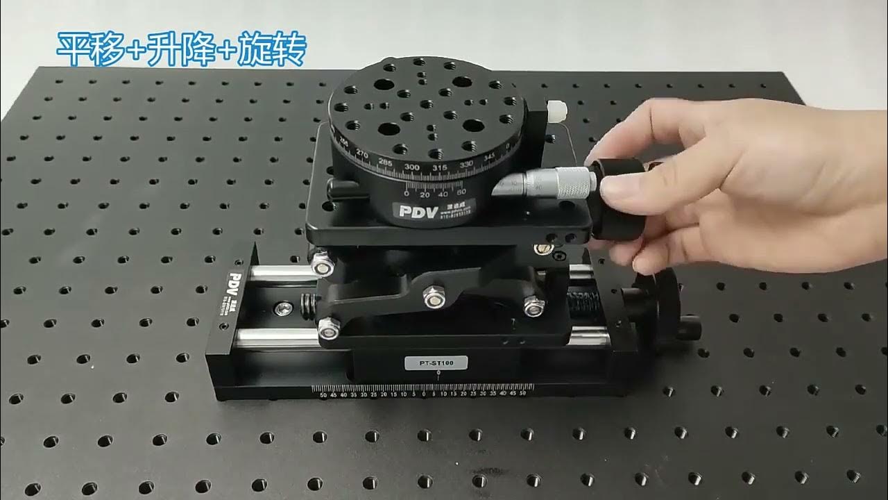 Fine Adjustment Stages Manual Three Axis Translation Lift Rotation ...
