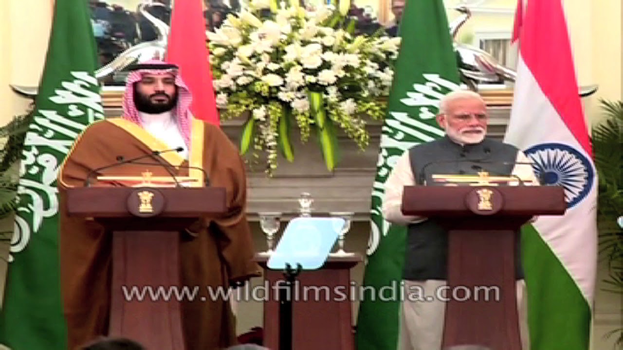 PM Modi-Crown Prince Mohammed bin Salman meet - YouTube