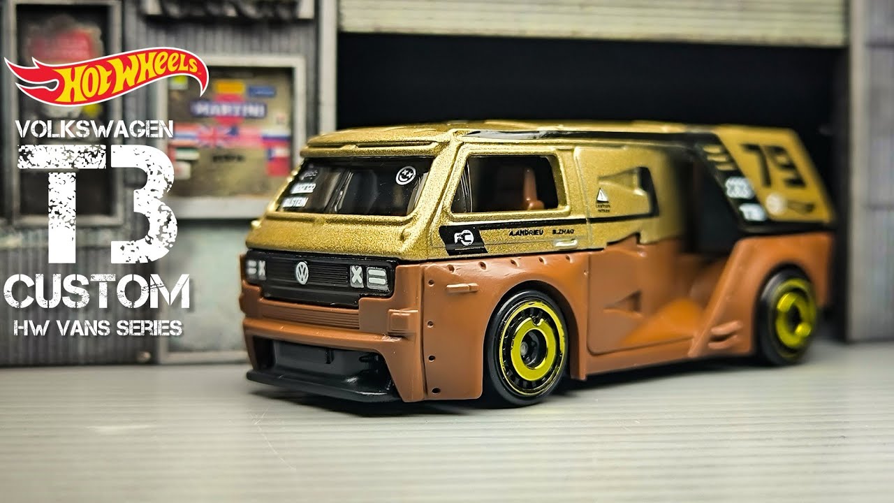 Unboxing Diecast Hotwheels VW T3 Custom - Hw Vans Series, detail nya ...