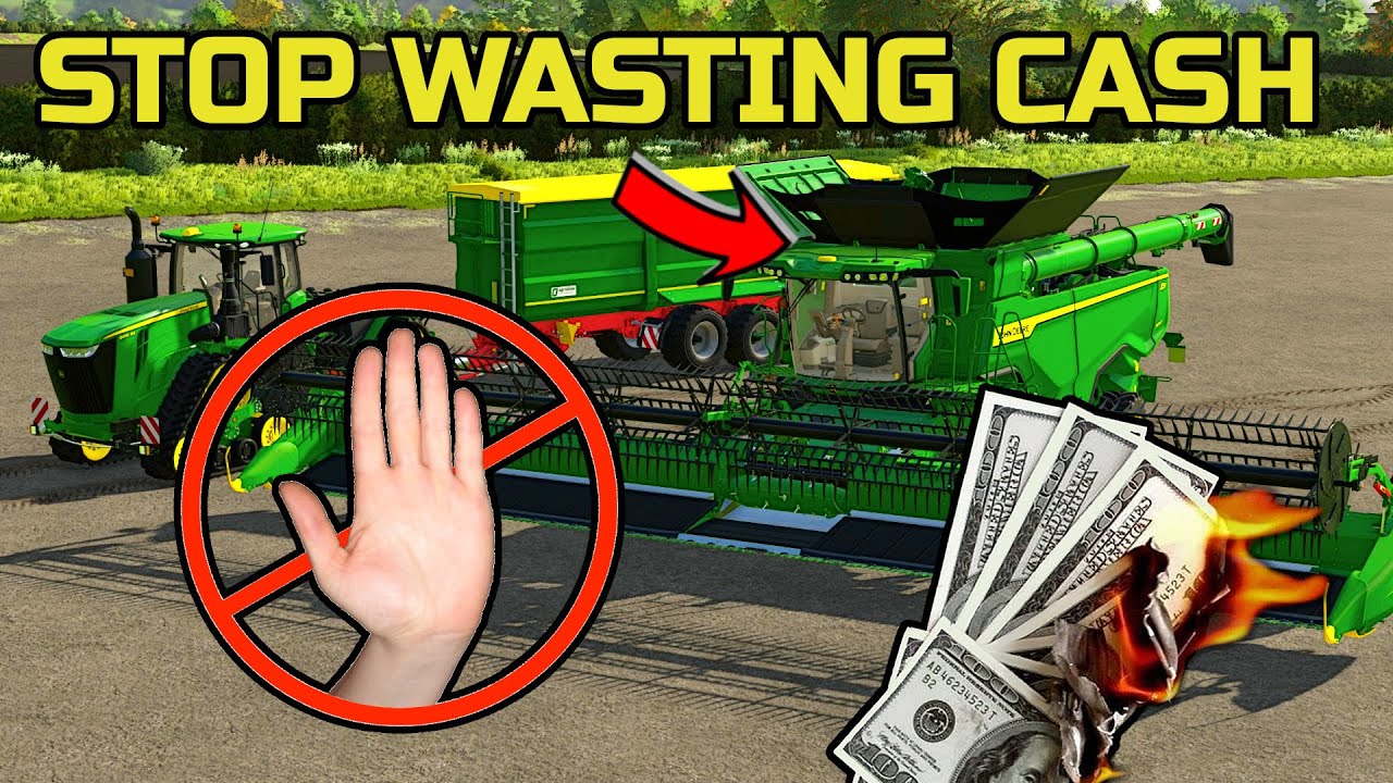 How RENTING will save you a FORTUNE in Farming Simulator 22 - YouTube