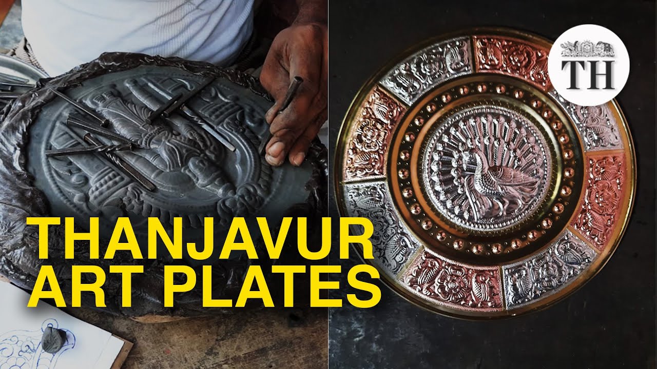 Thanjavur Art Plates: A vintage artefact from the temple city of Tamil ...