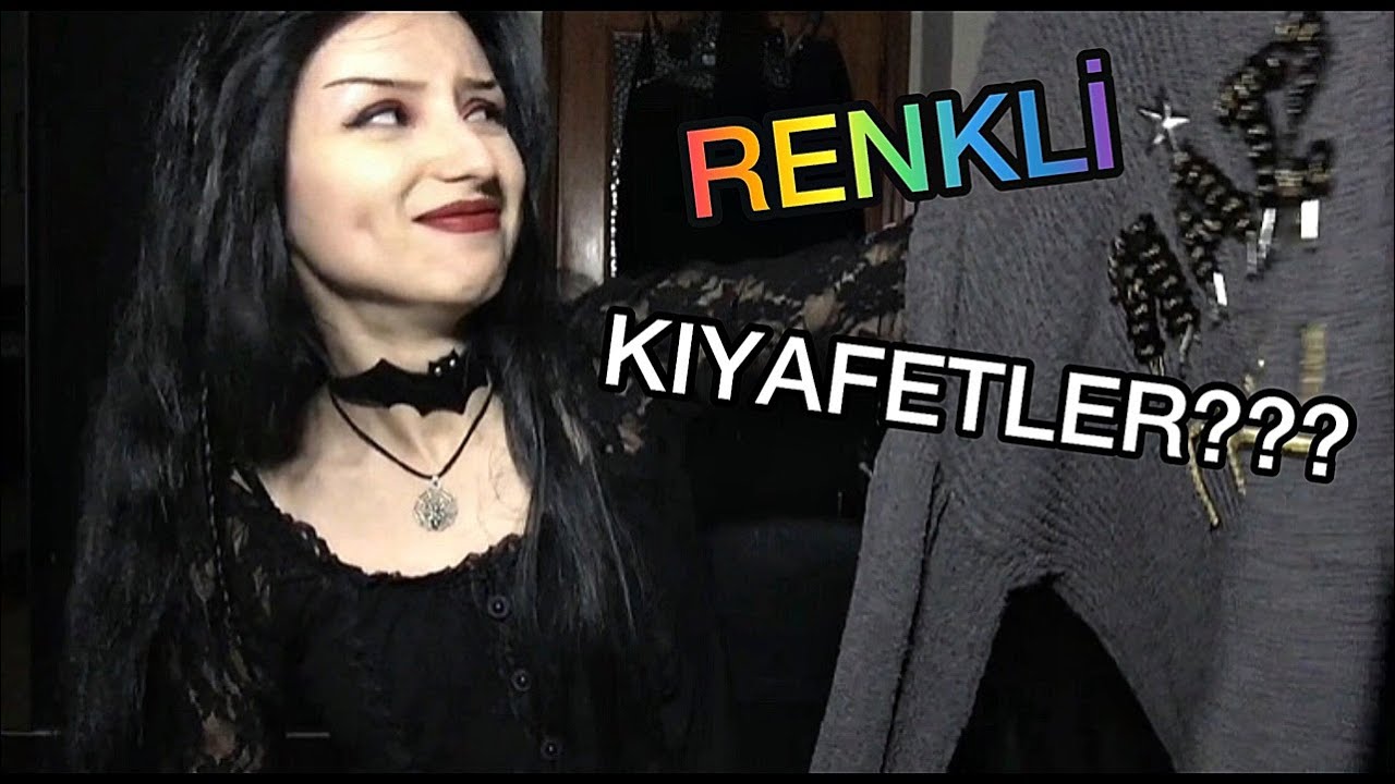 Annemin Kıyafetlerini Denedim! Goth Tries Normal Fashion! | Dark ...