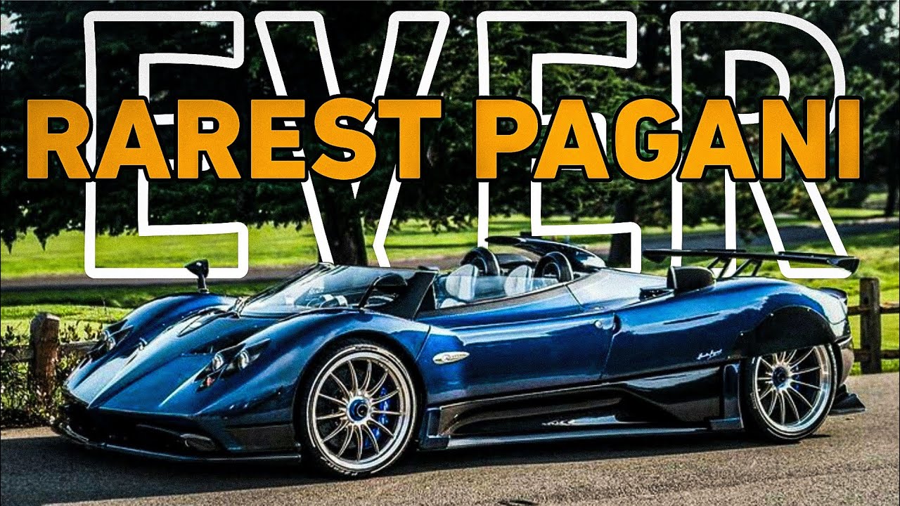 Pagani Zonda HP Barchetta – The Rarest Pagani Ever - YouTube