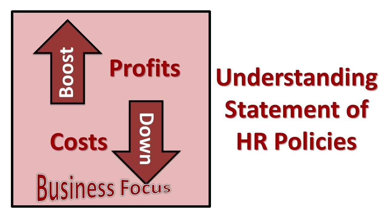 Understanding Statement of HR Policies - YouTube