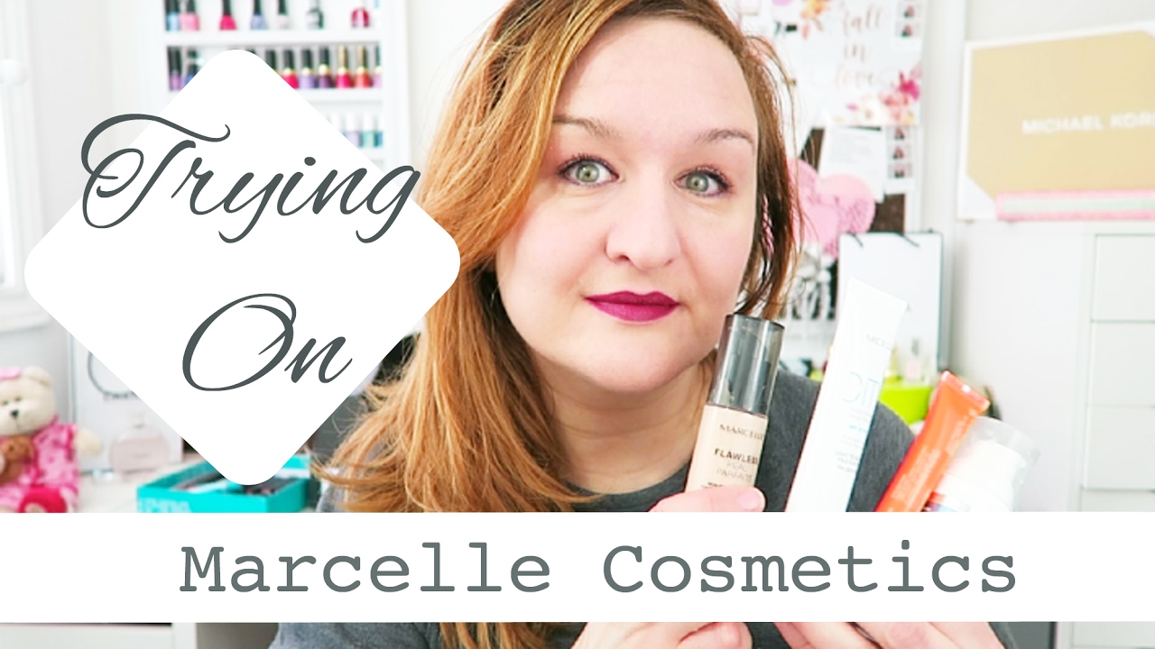 Trying on Marcelle Cosmetics | Bestdayblogger - YouTube
