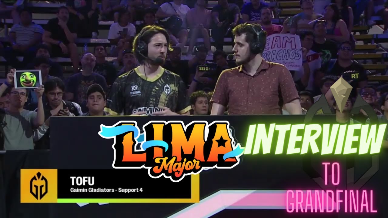 Tofu Gaimin Gladiators Interview Road To Grandfinal Lima Major 2023