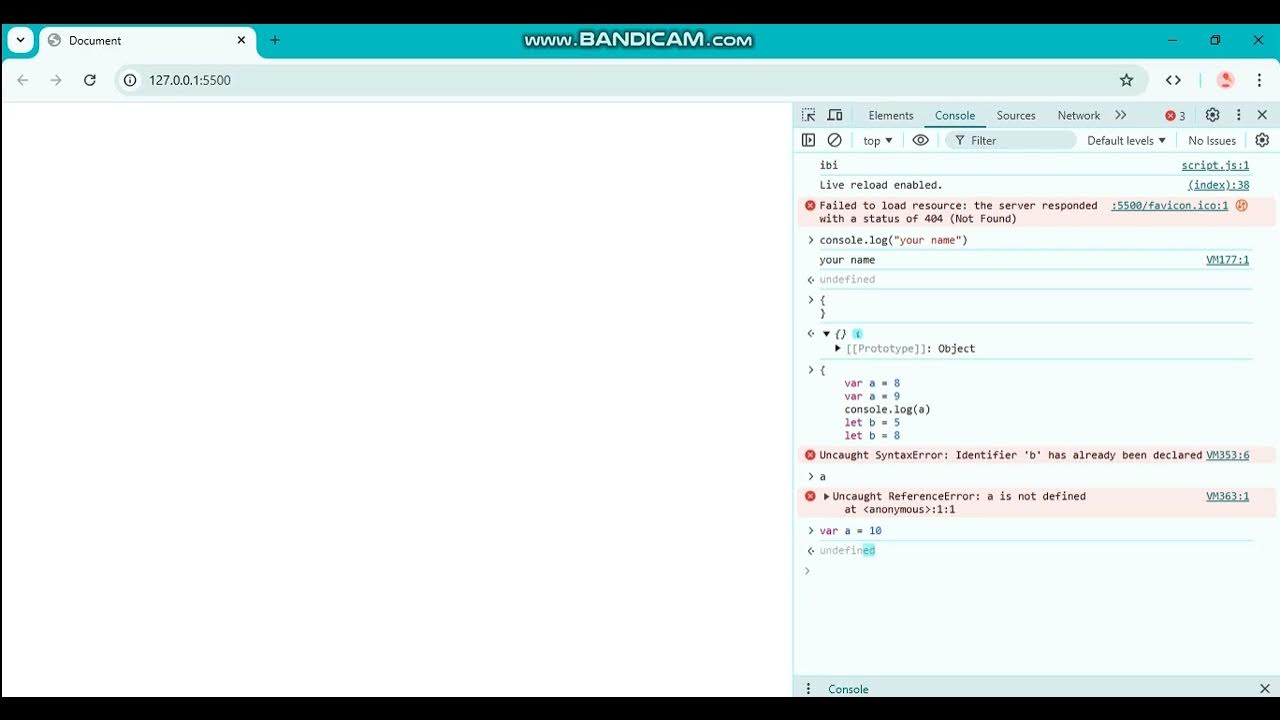 JavaScript full course part(1) - YouTube