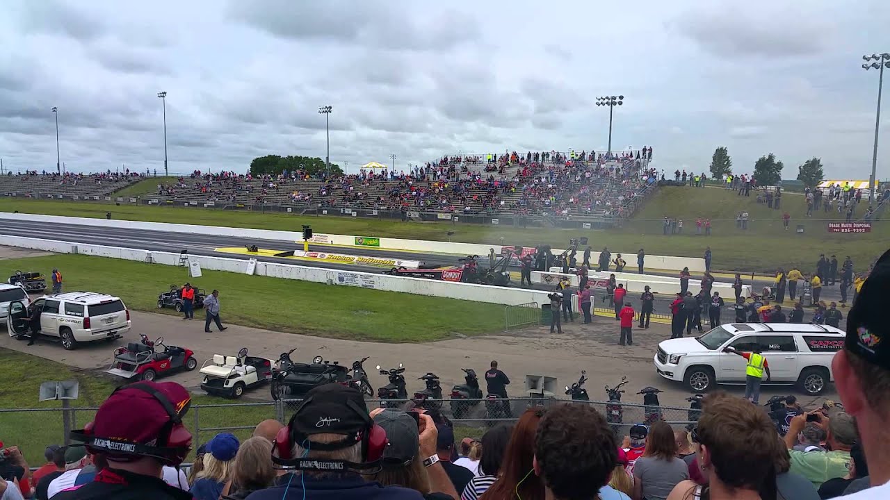 Top Fuel NHRA at Heartland Park Topeka - YouTube