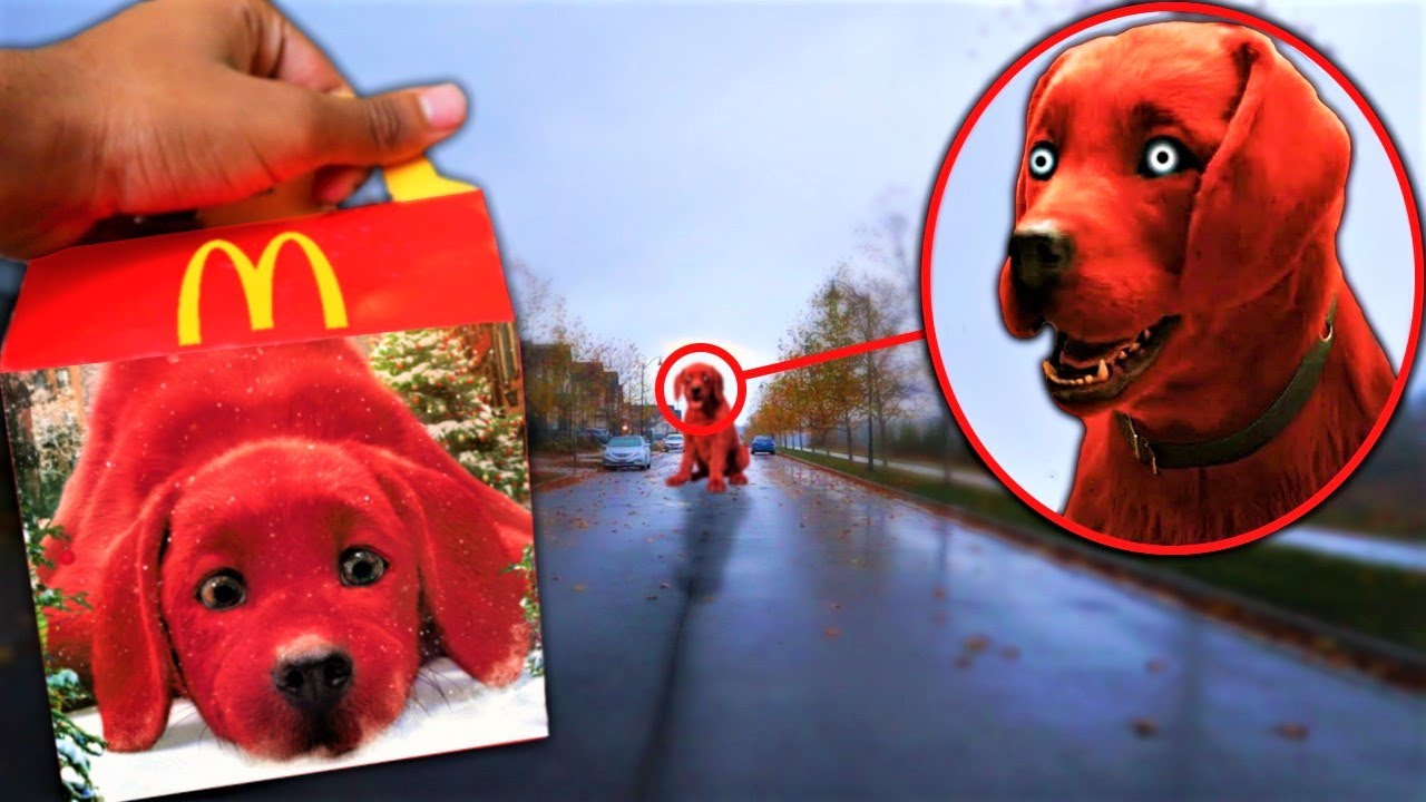 Do Not Order CLIFFORD THE BIG RED DOG HAPPY MEAL At 3AM!! *CLIFFORD IS ...