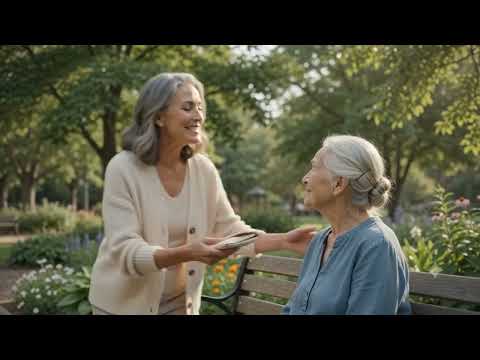 Woman giving charity to elderly lady. #videooftheday  #creativecontentcreator #digitalstorytelling