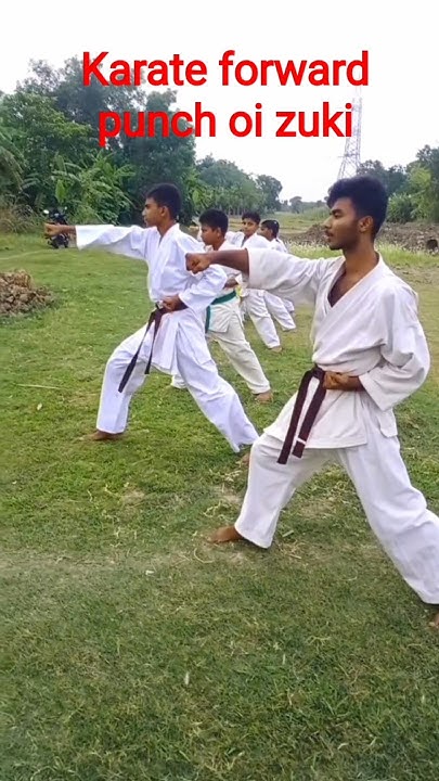 #karate #forward #punch #oi zuki# - YouTube