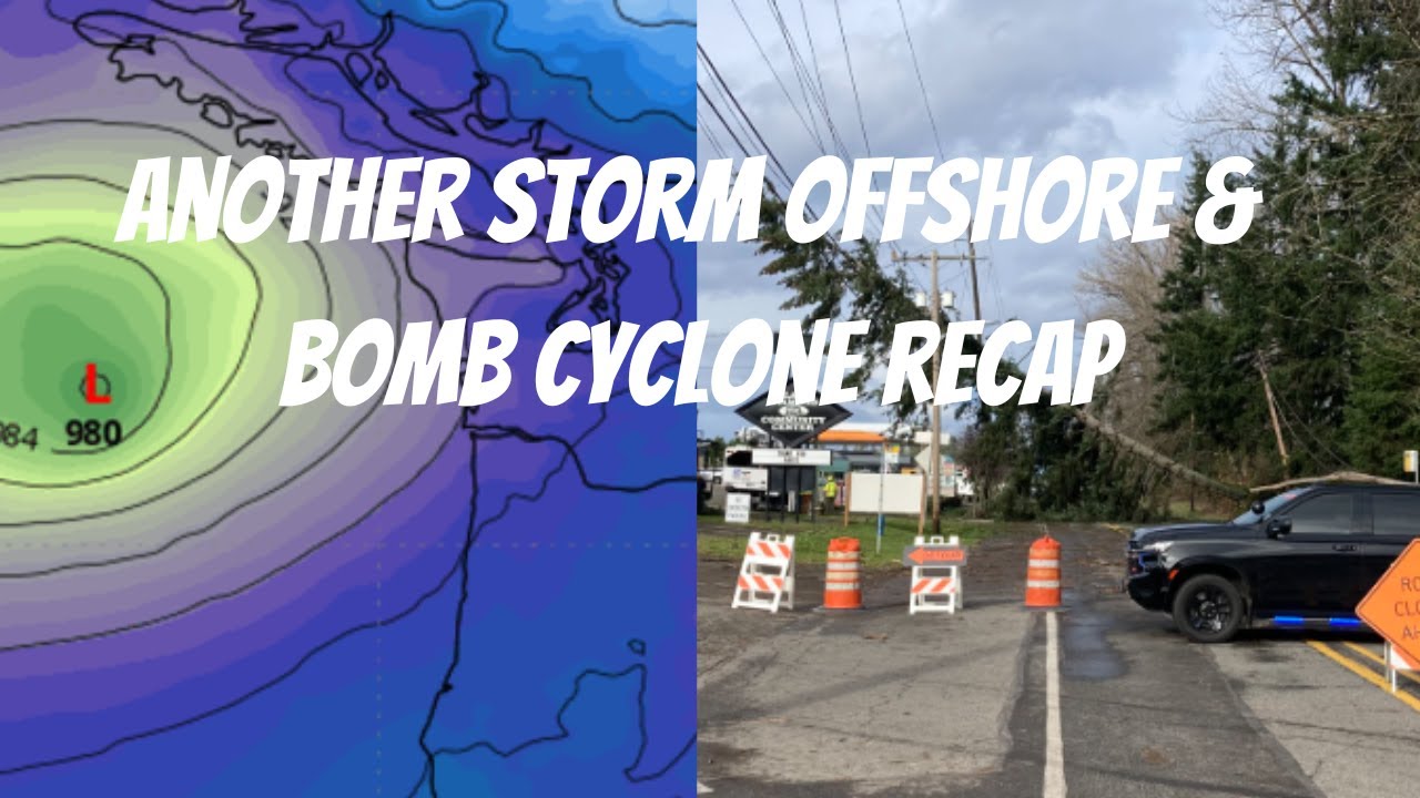 Another Storm Offshore & Bomb Cyclone Recap - YouTube
