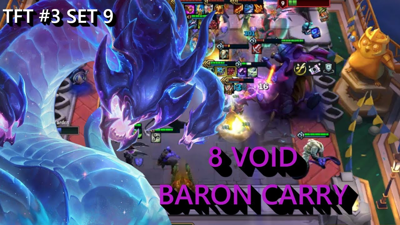 TFT Baron carries the team to victory | set 9 - YouTube