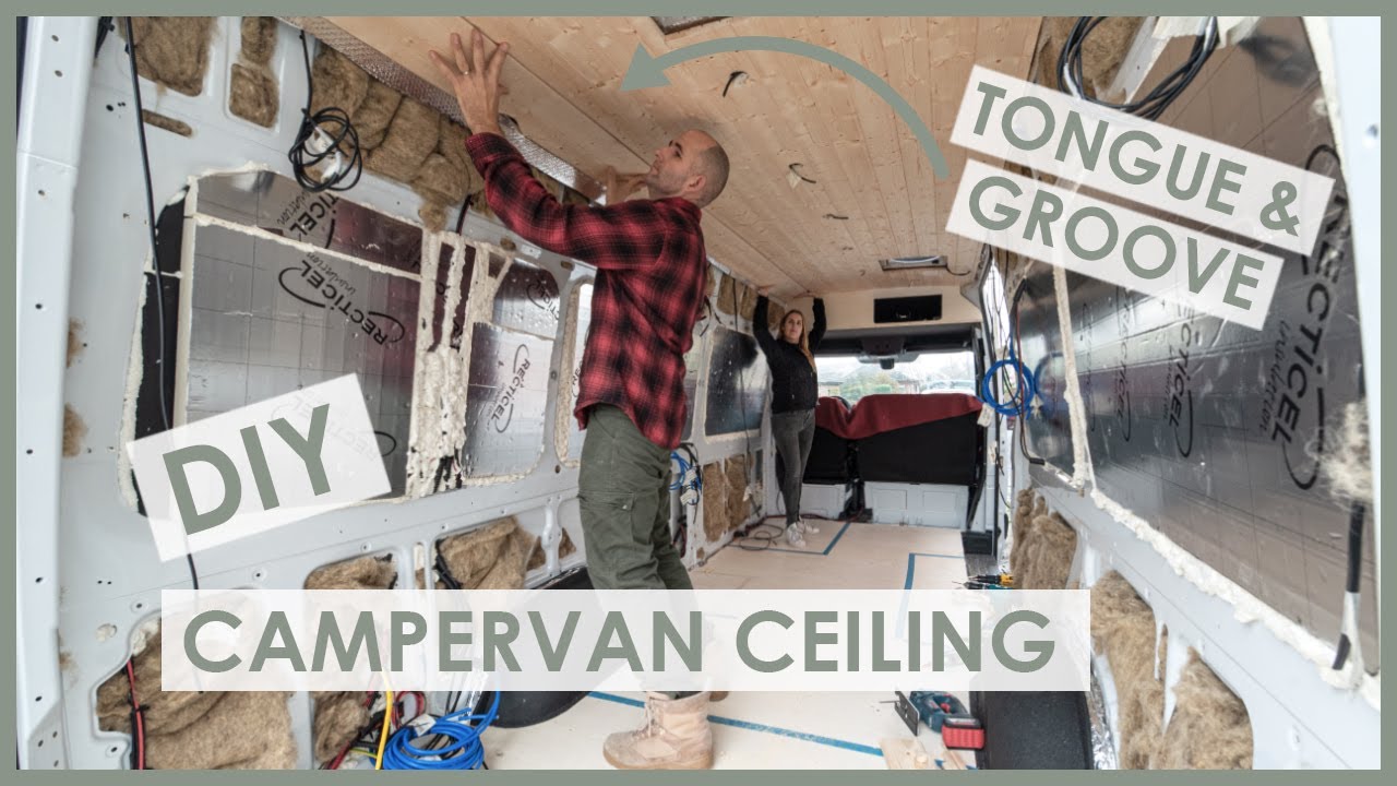 How to Create a Gorgeous Wood Ceiling in Your Campervan - Perfect for ...