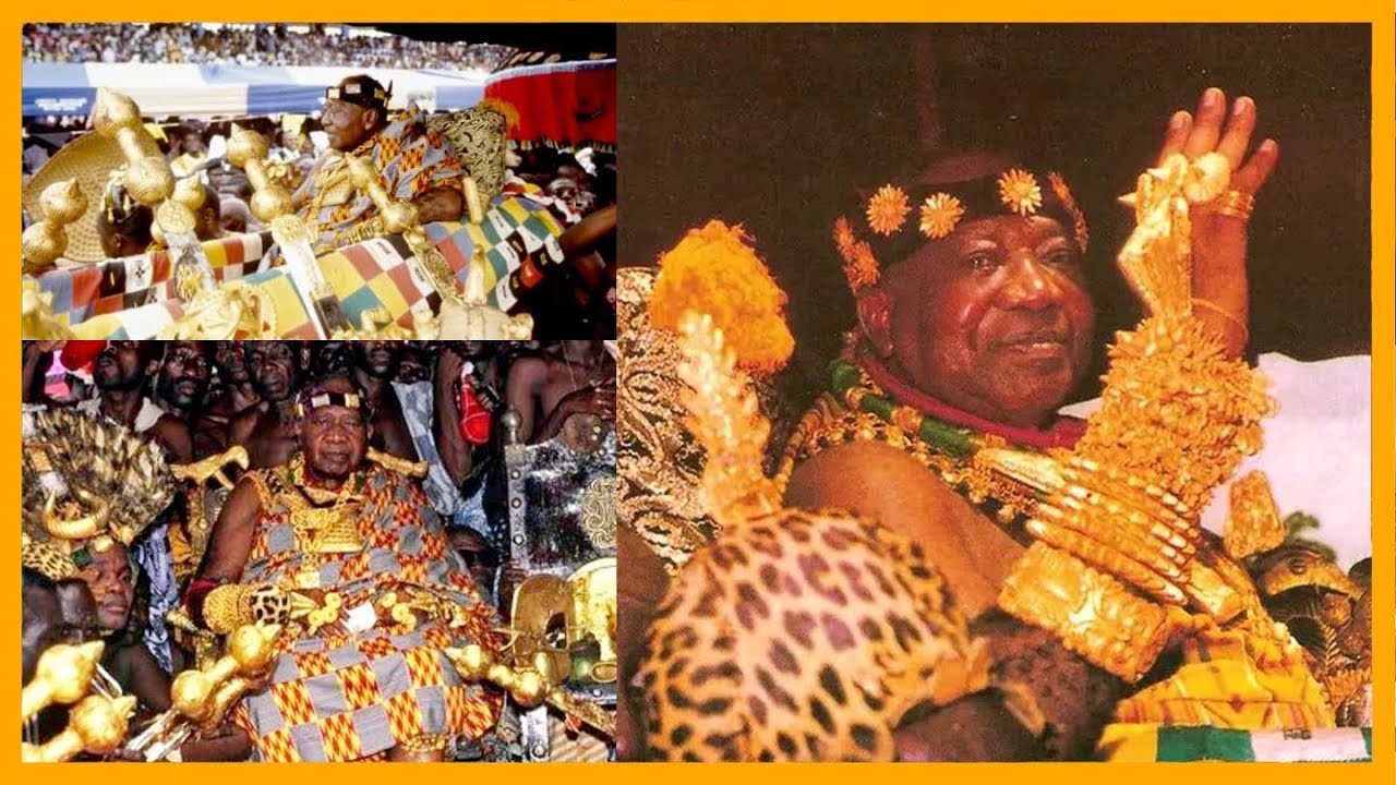 OTUMFUO OPOKU WARE 11 RARE ENTHRONEMENT IN 1970 - YouTube