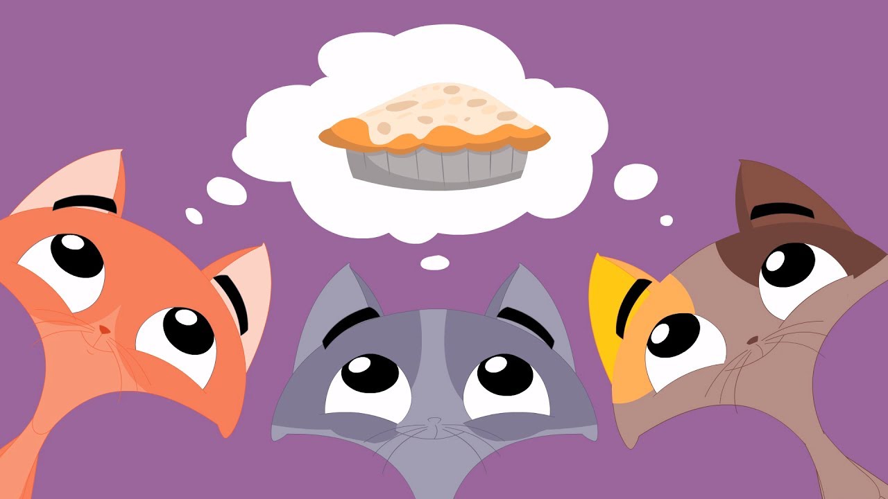 Ba con mèo nhỏ | Bài hát vườn ươm | Thơ cho trẻ sơ sinh | Nursery Rhyme ...