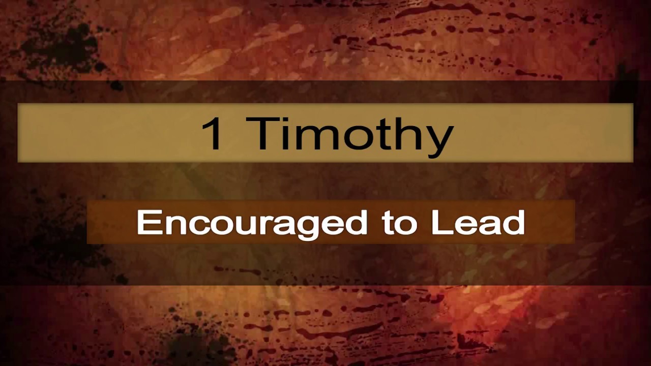 1 3 2018 1st Timothy 1 1 12 YouTube 1-3-2018-1st-timothy-1-1-12-youtube
