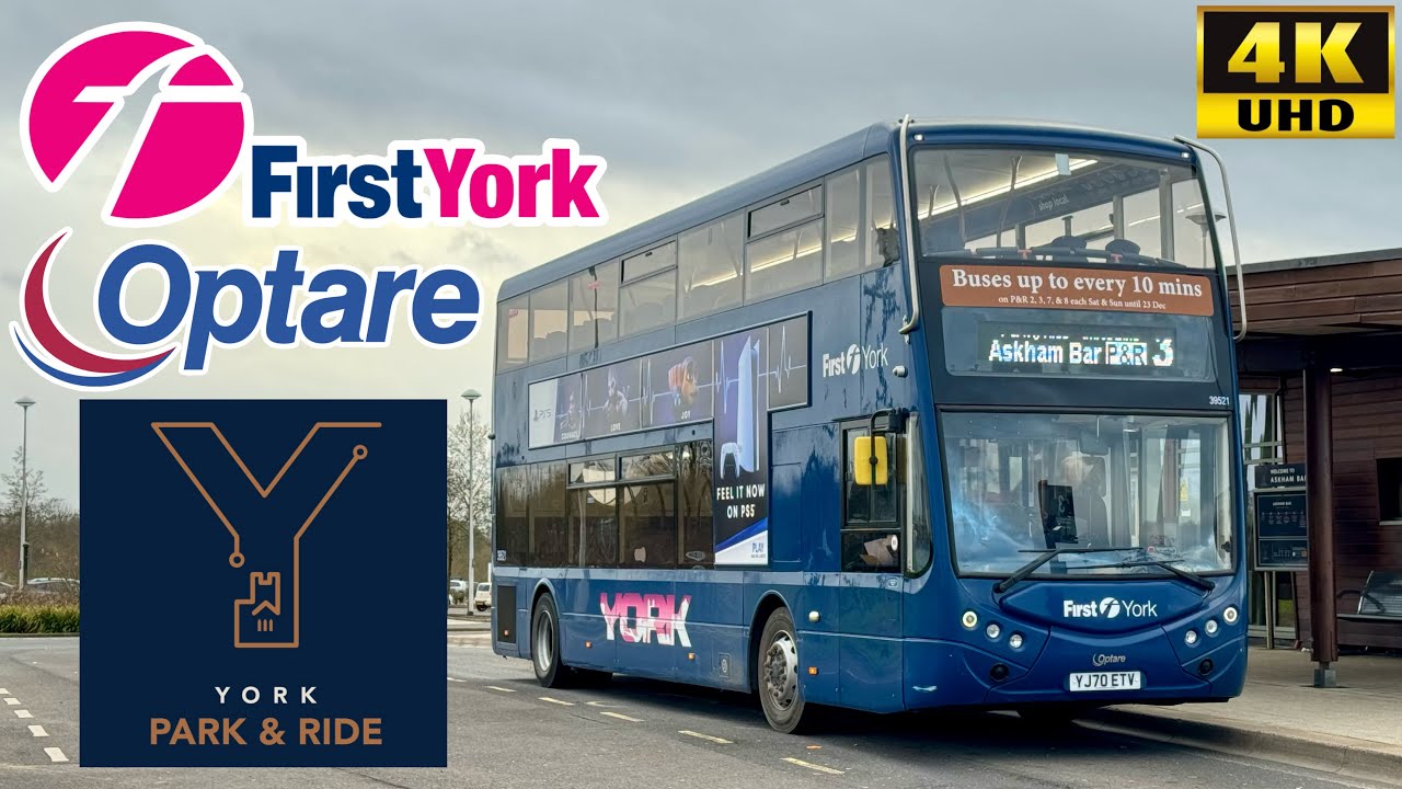 [First York Park & Ride: 3 Askham Bar to City Centre via Rail Station ...