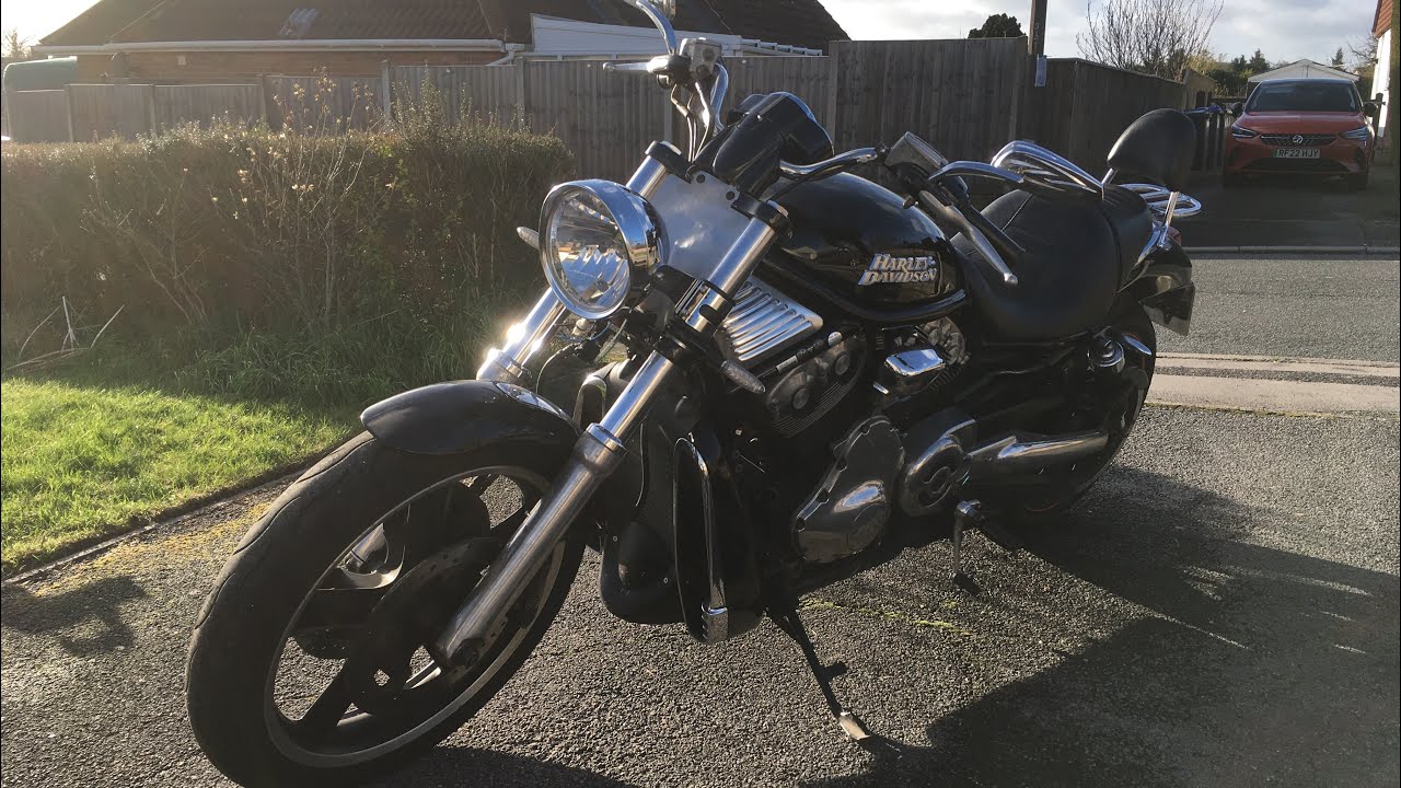Harley Davidson VRod - adding forward controls: A dual control Harley ...