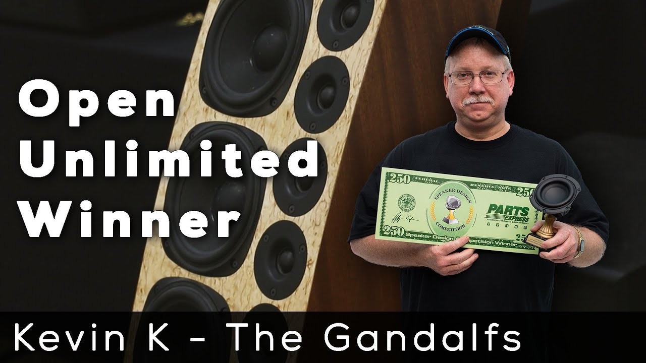 Speaker Design Competition Winner - Kevin Kendrick - The Gandalfs - YouTube