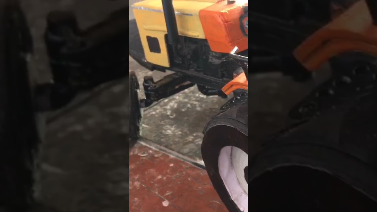How to Make HMT 5911 Tractor Handmade with Warking#handmade#minitractor ...