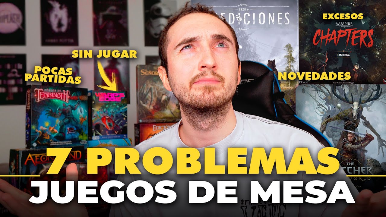 7 PROBLEMAS que TENEMOS con los Juegos de Mesa 💭 Reflexión - YouTube