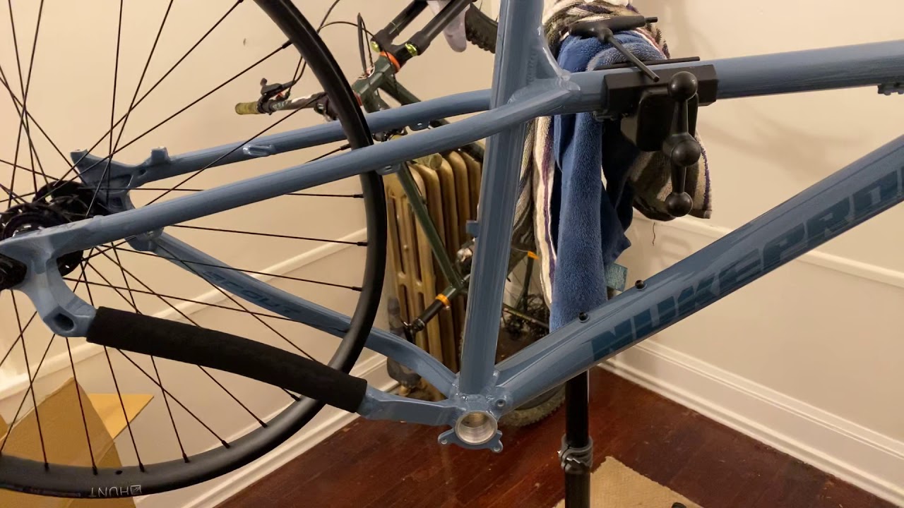 Nukeproof Scout275 build: Fork install overview - YouTube