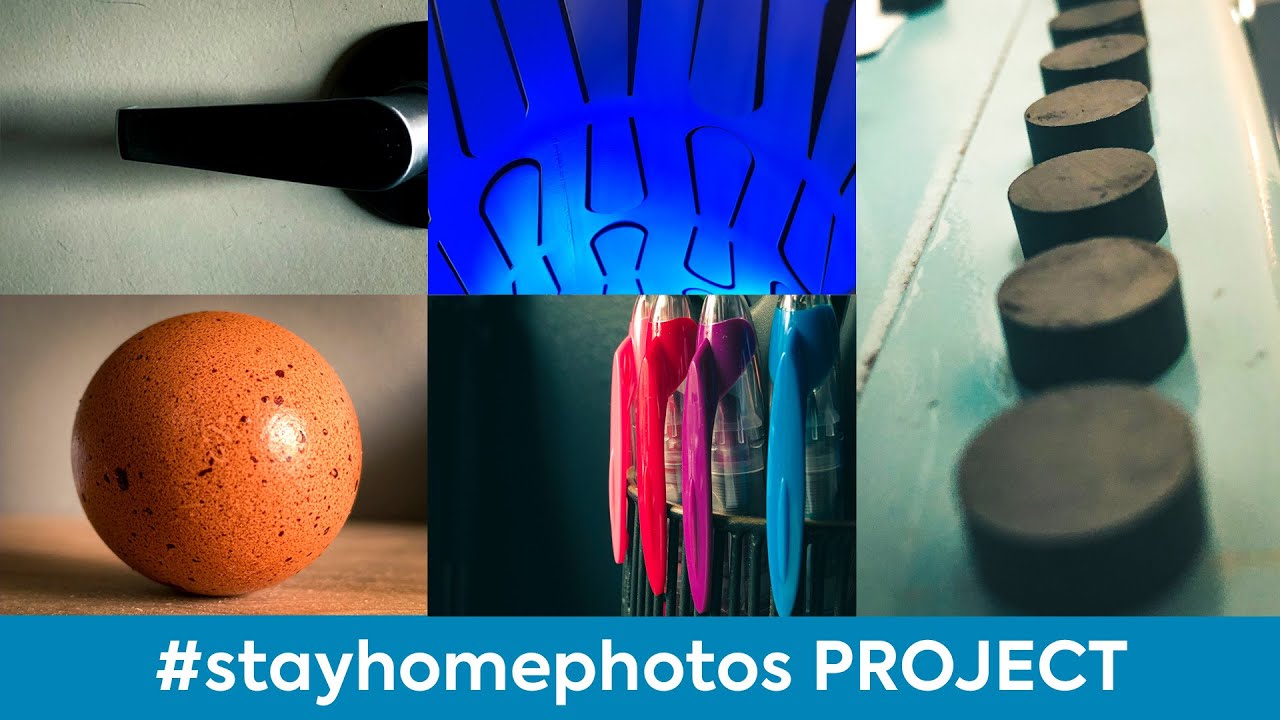 Stay at home photography projects - YouTube