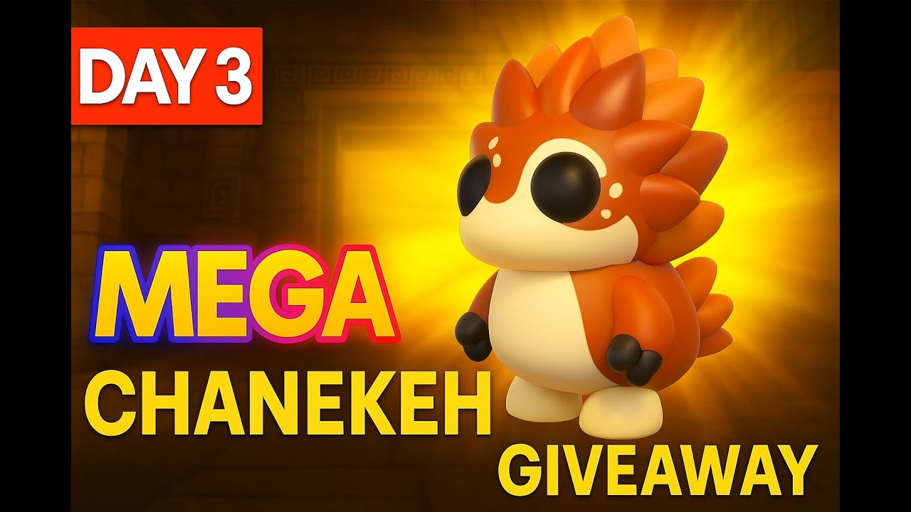 MEGA Neon Chanekeh 🪅 Adopt Me Aztec Egg Challenge – Day 3 - YouTube