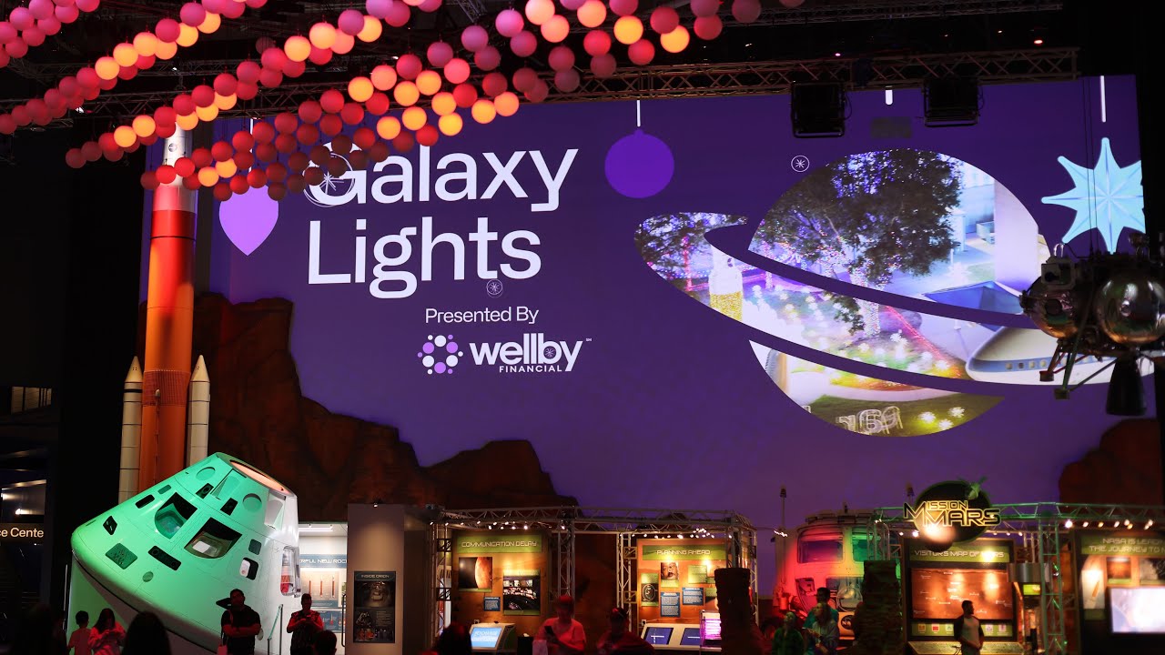 Galaxy Lights | Space Center Houston #nasa #spacecenter #houston # ...