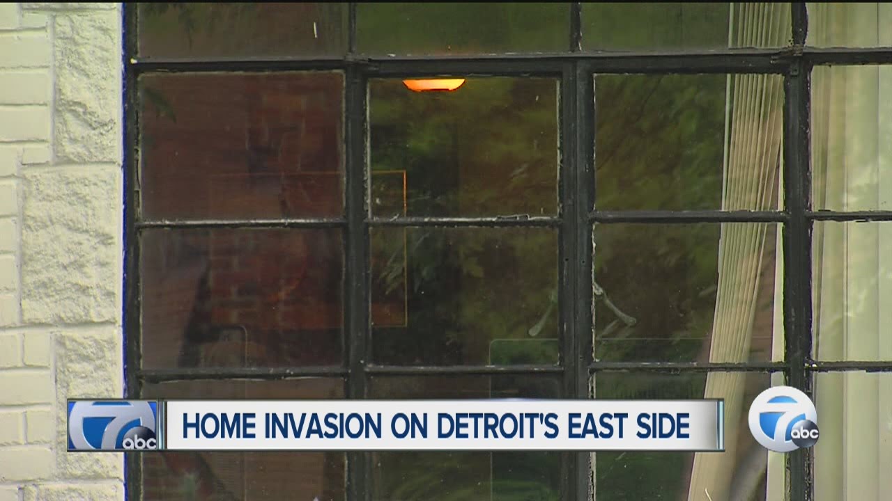 Home invasion on Detroit's east side - YouTube
