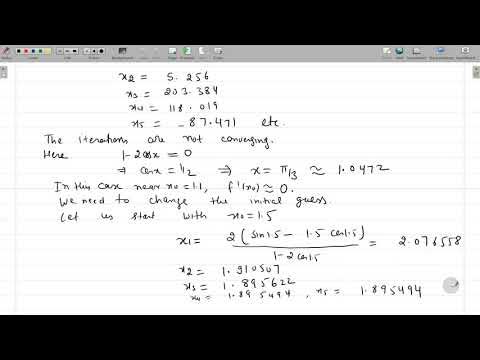 Lecture 7 : Roots of Nonlinear Equations - YouTube